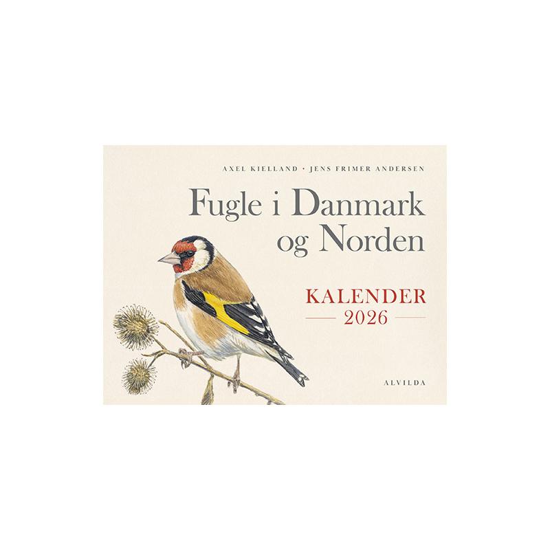 Fugle i Danmark og Norden - Kalender 2026 - Køb bogen til 149,95 DKK ...